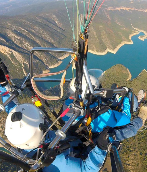 Àger Parapent | Vuelos biplaza | Escuela de parapente